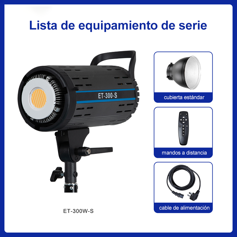 Cañon Led Luz Continua Fotografia Video 300w Et-300s – SAM LIFE